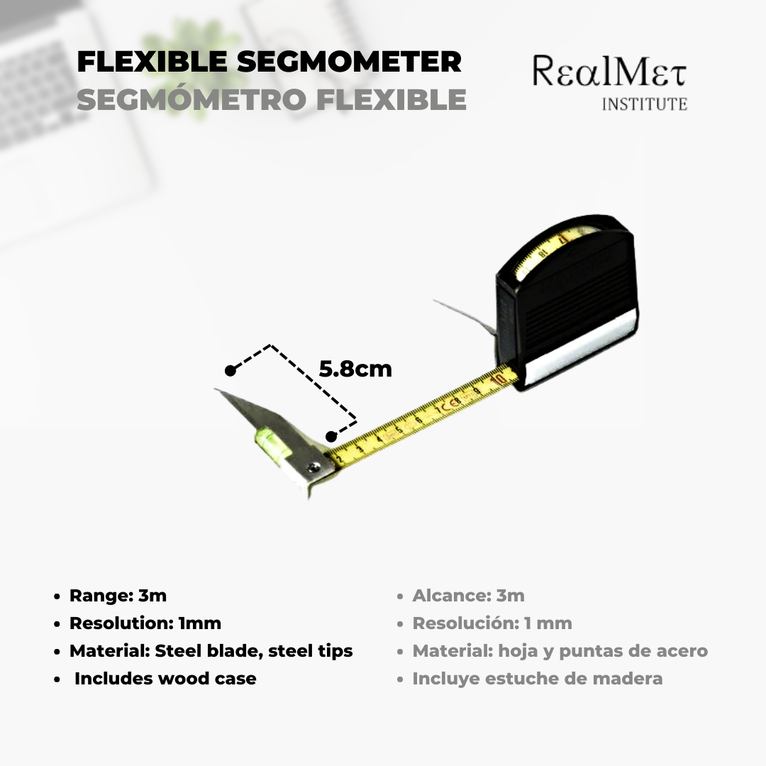 Realmet Flexible Segmometer Knee Height Measurement, Forearm Length ...