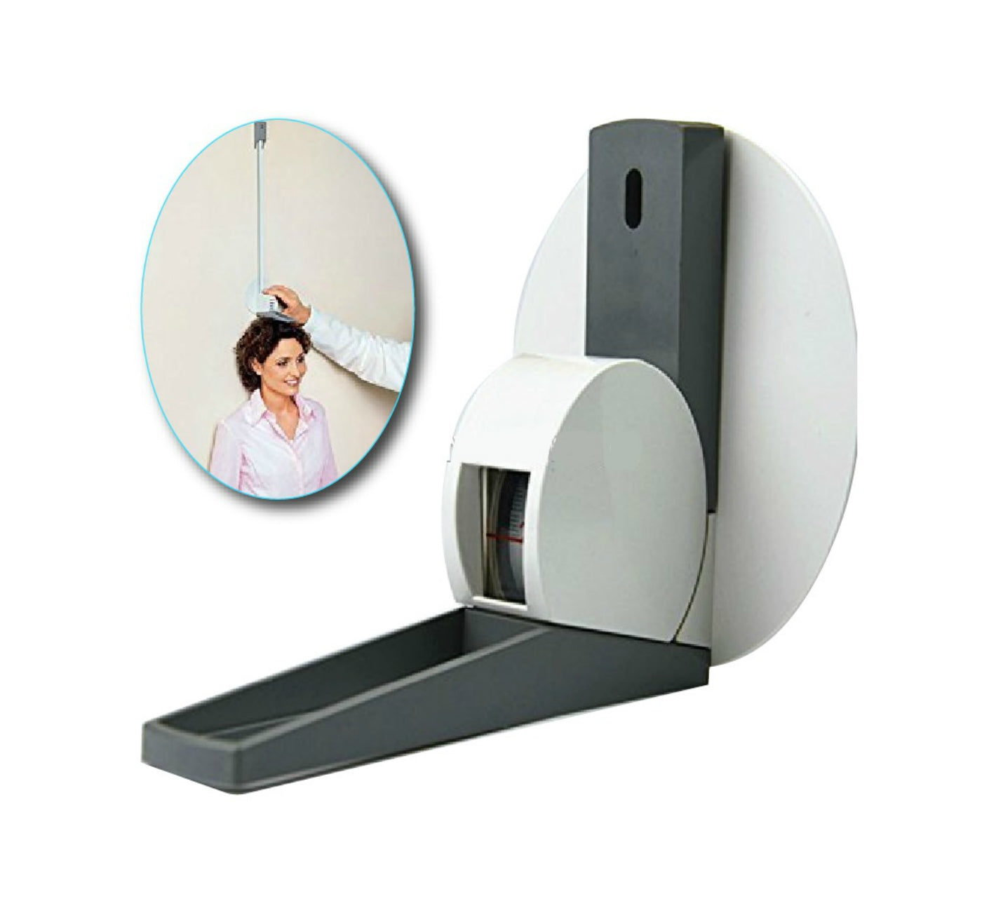 AnthroFlex Wall Mounted Stadiometer with Wall Plate 220 CM – NutriActiva